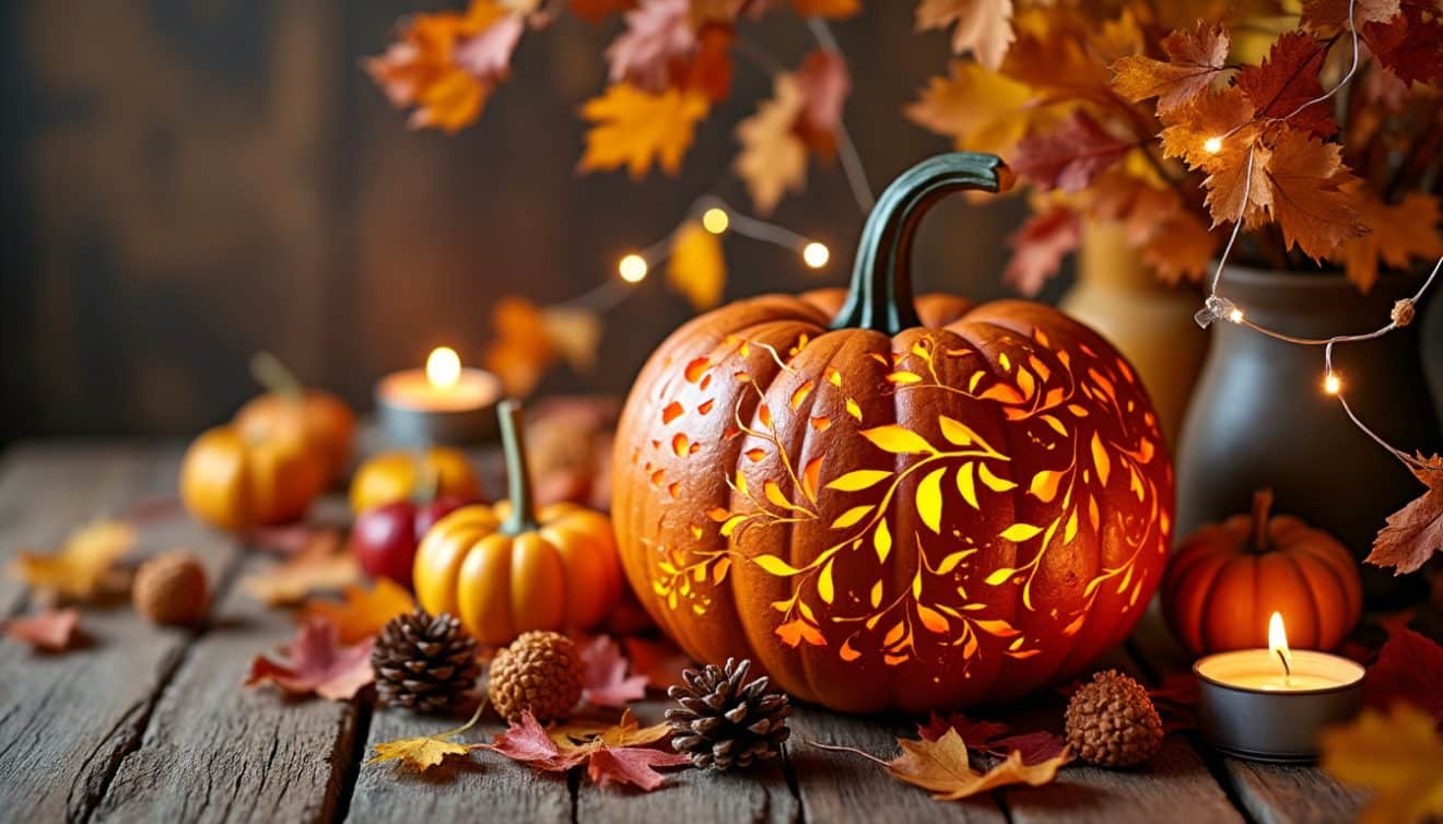🎃 Transformez votre Automne : Idées Créatives de Décoration Citrouille 🍂