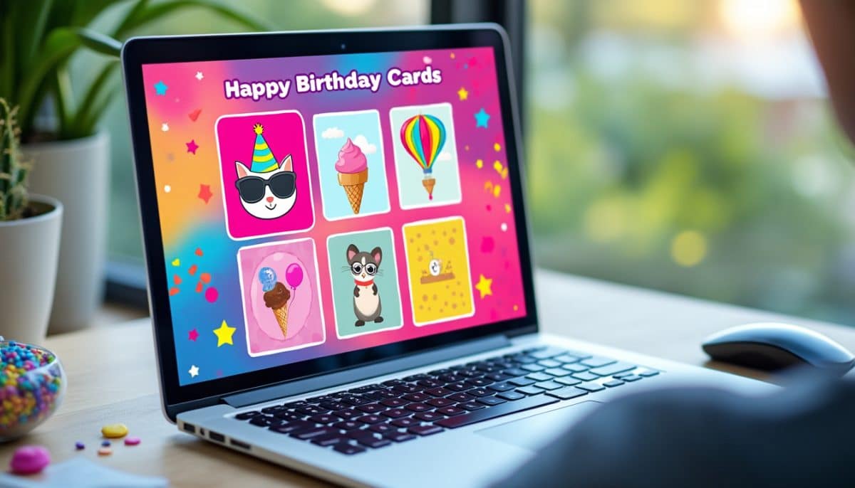 Créez votre carte d'anniversaire à imprimer en un clin d'œil ! 🎉🖨️
