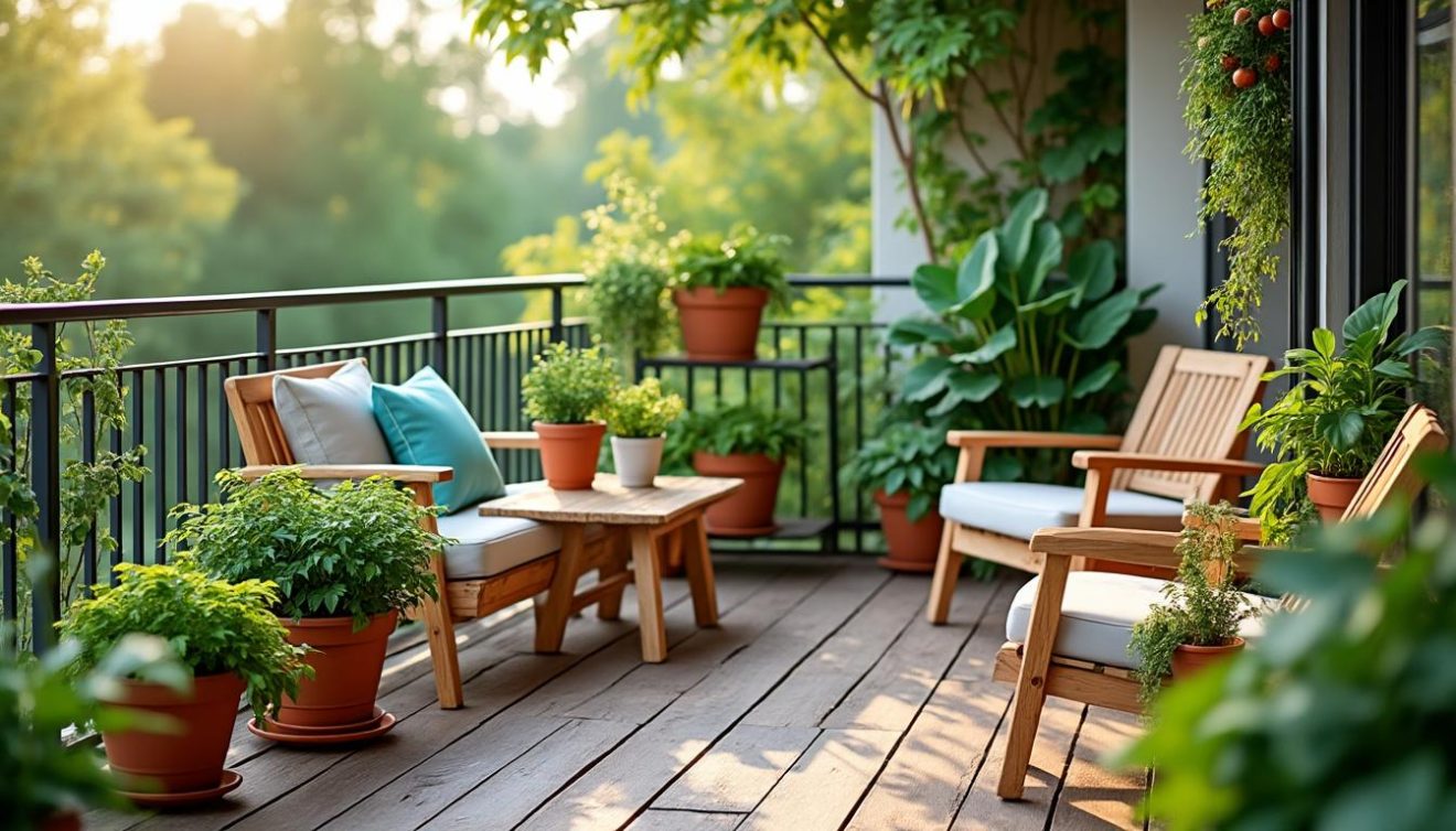 Transformez votre balcon en oasis de détente 🌿🌞
