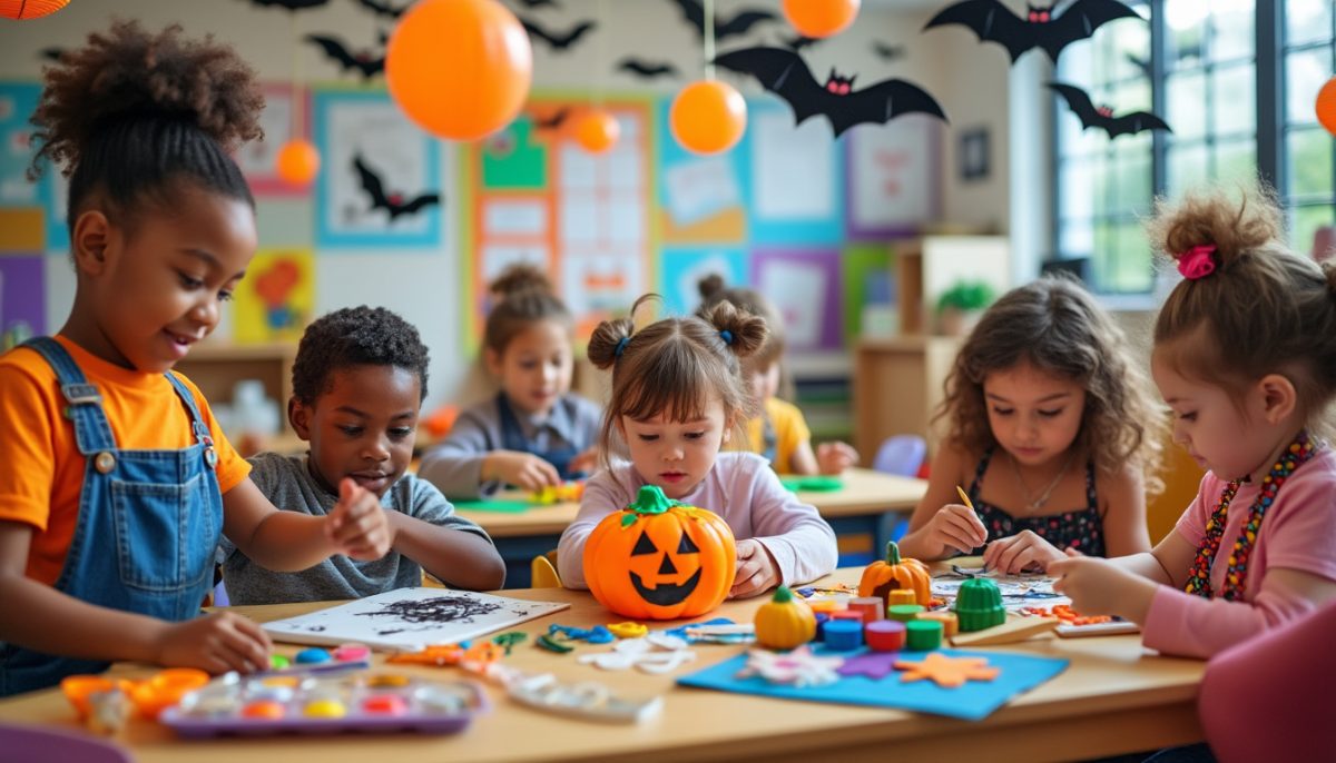 🎃 7 Activités Créatives d’Halloween en Maternelle pour Développer la ...