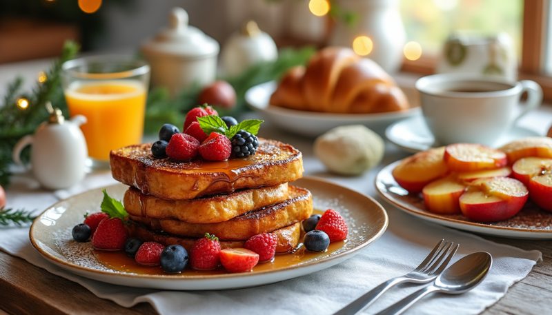 Brunch de Noël : Délices & Festivités pour une Matinée Magique 🎄🍓