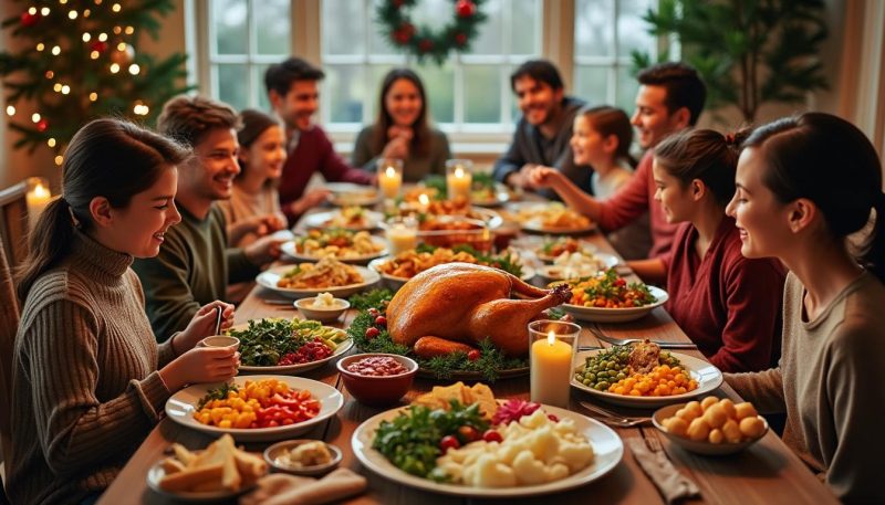 🎄 Repas de Noël Facile pour Familles Nombreuses 👨‍👩‍👧‍👦