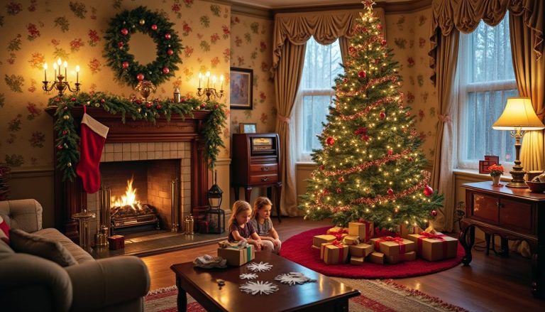 🎄 Sapin Vintage Noël : Déco Rétro et Magique
