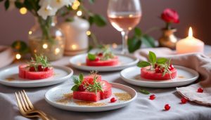 💖 6 Idées Repas Gastronomiques pour une Saint-Valentin Inoubliable 🍽️